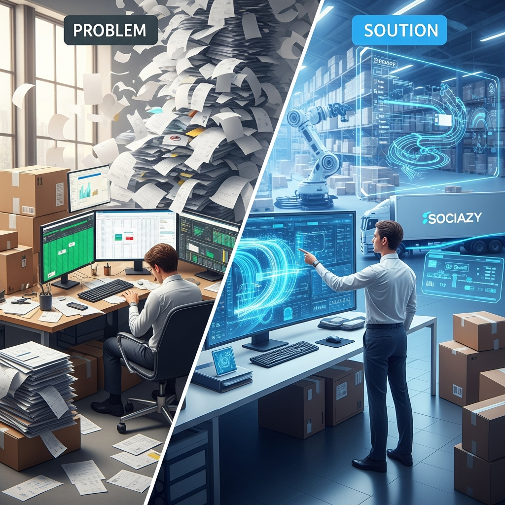 Stop Drowning in Spreadsheets: A Logistics Automation Win - Sociazy